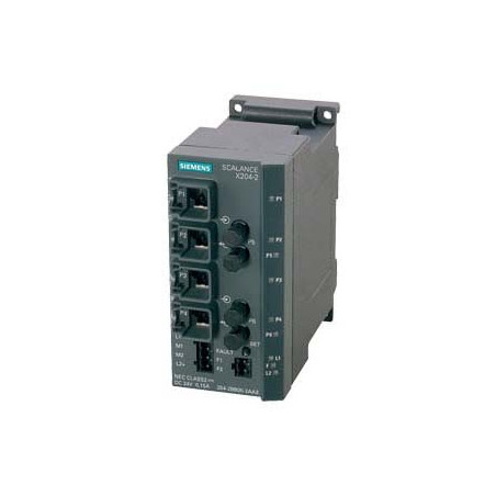 SIEMENS 6GK5204-2BB10-2AA3 -SWITCH INDUSTRIAL ETHERNET SCALANCE X204-2
